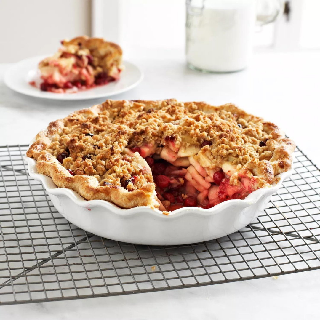 Apple Cranberry Crumble Pie – Relish Cooking Studio