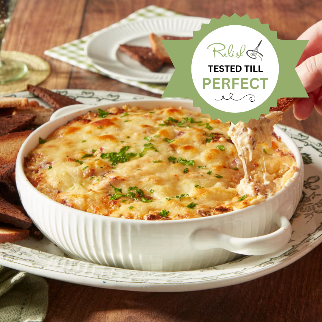 Emily Richards's Hot Holiday Reuben Dip – Relish Cooking Studio