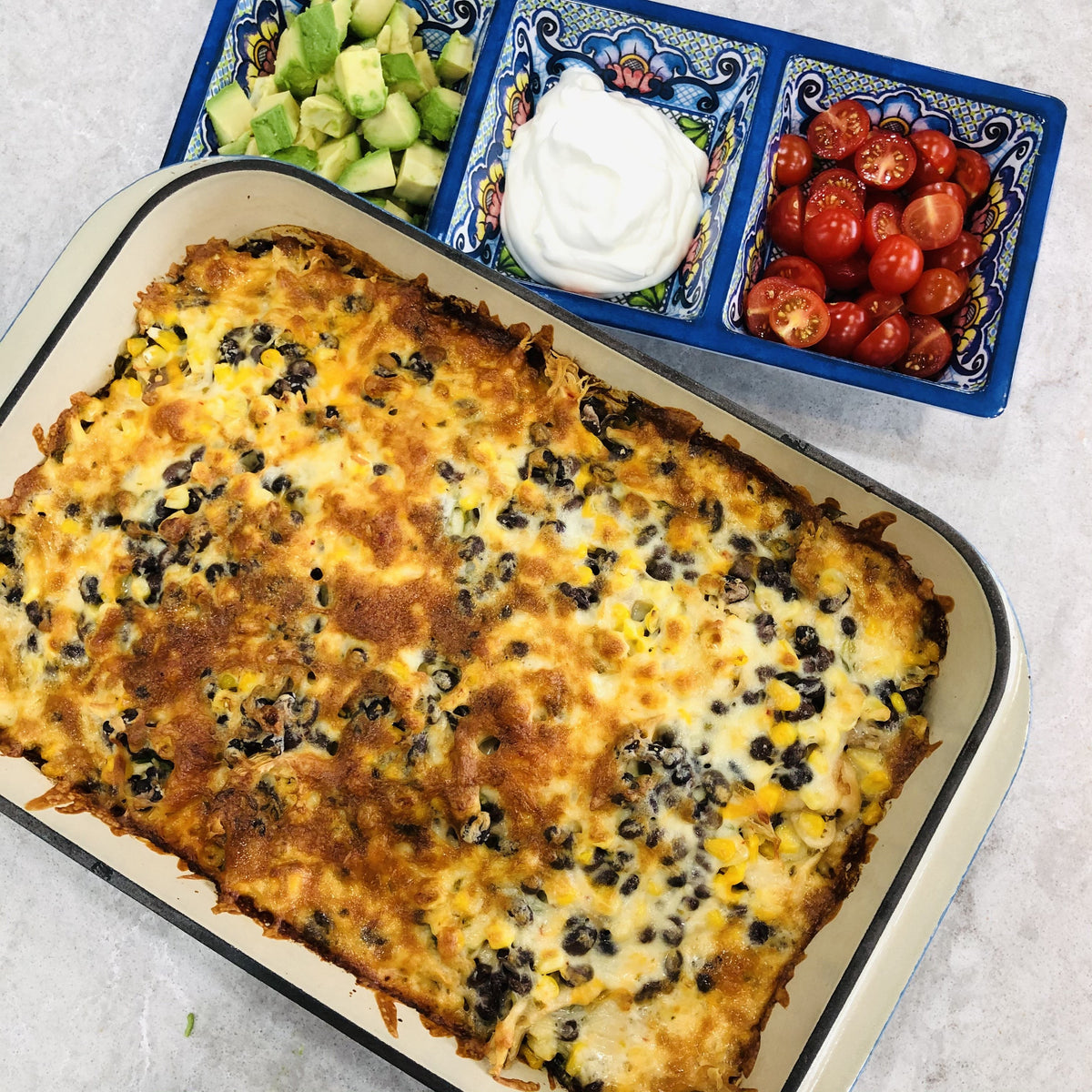 Easy Mexican Chicken Lasagna (GF) – Relish Cooking Studio