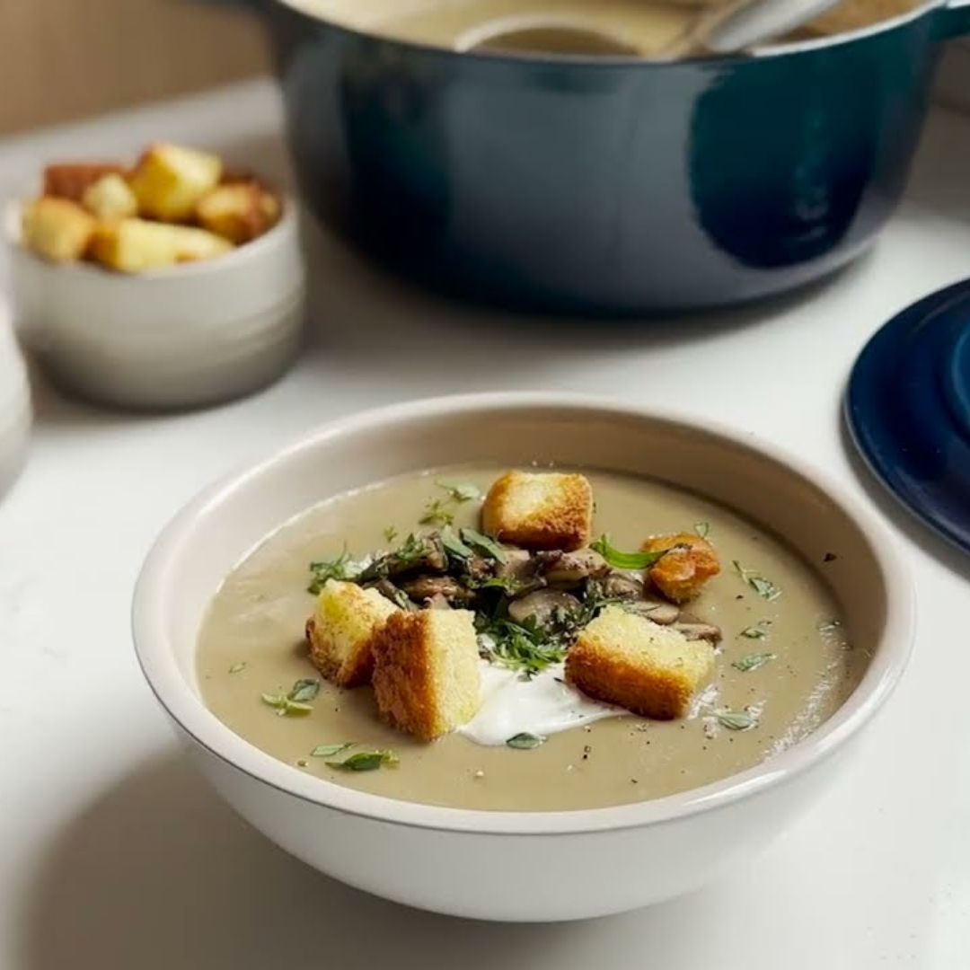 Cream of Mushroom Soup – Relish Cooking Studio
