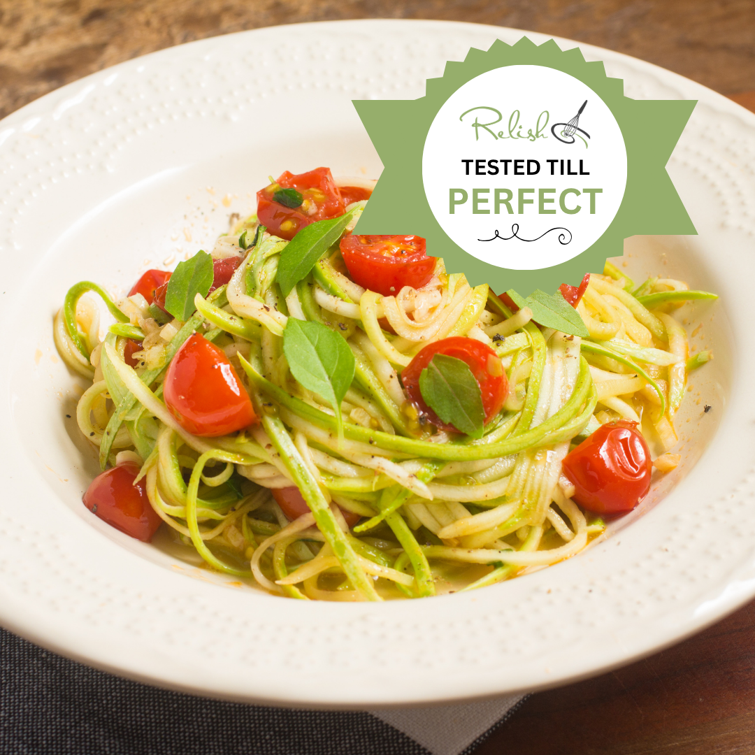 Simple Mediterranean Olive Oil Pasta – Relish Cooking Studio