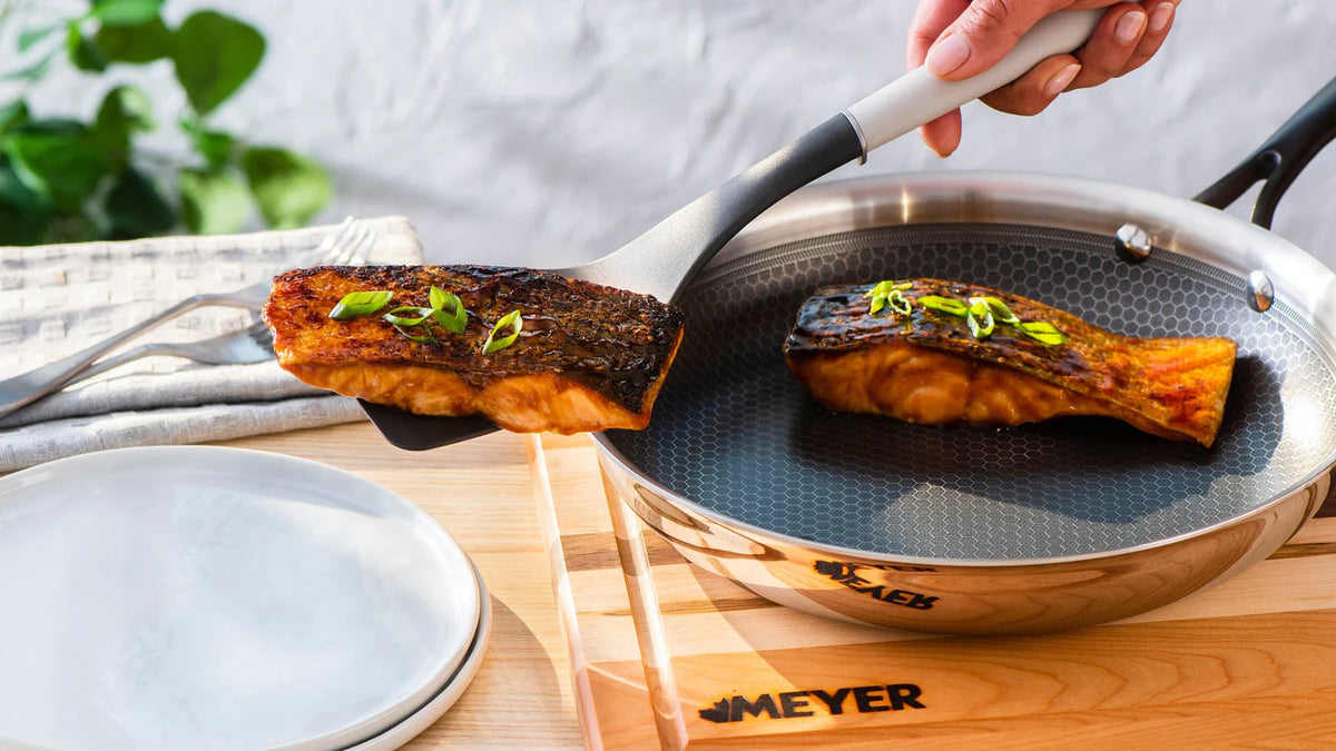 Meyer HybridClad Stainless Steel Fry Pan – Relish Cooking Studio