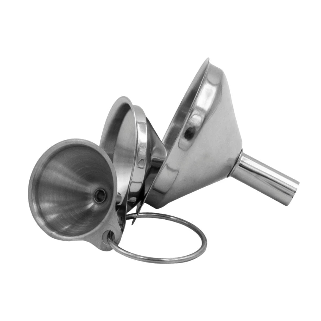 Stainless Steel Funnel (Set of 3) – Relish Cooking Studio