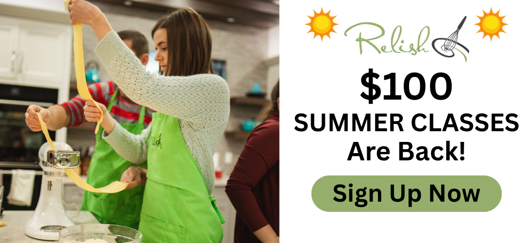 Relish Cooking Studio | Cooking Classes | Fine Cookware | Events