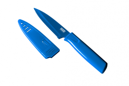 Kuhn Rikon Colori Serrated Paring Knife – Relish Cooking Studio